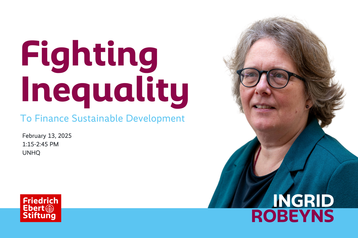 Fighting Inequality to Finance Sustainable Development