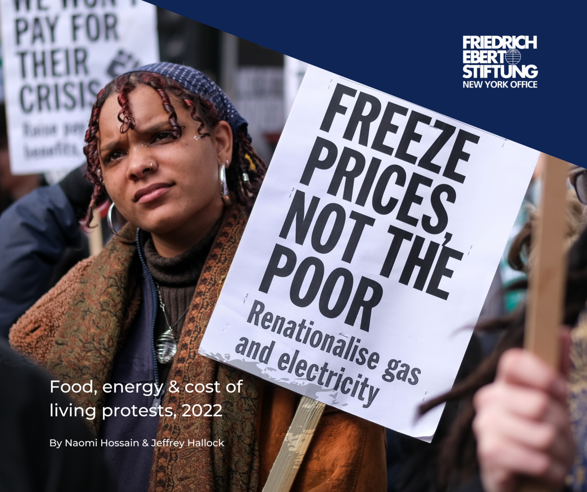 Food, energy & cost of living protests, 2022