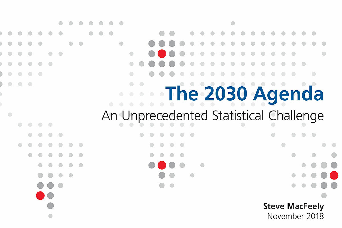 "The 2030 Agenda: An Unprecedented Statistical Challenge"